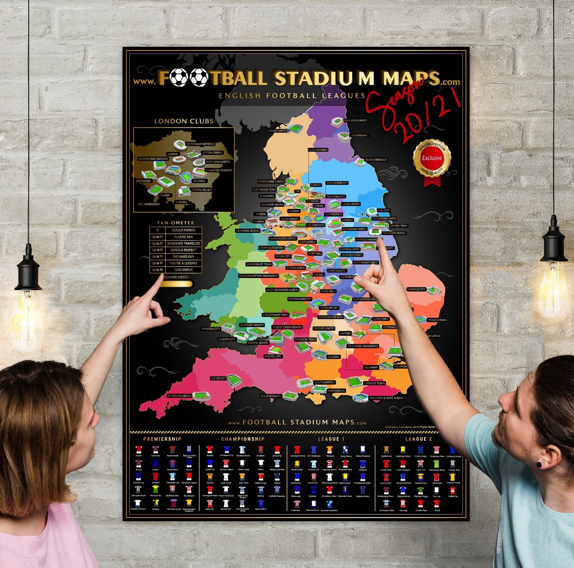 Football Stadium Maps