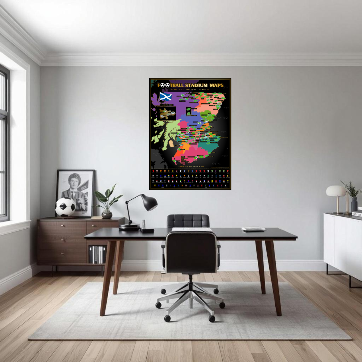 Stunning Football Stadium Scratch-Off Map – Football Stadium Maps